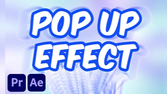 Make the pop up effect to your text by Yousef_qamhiya | Fiverr