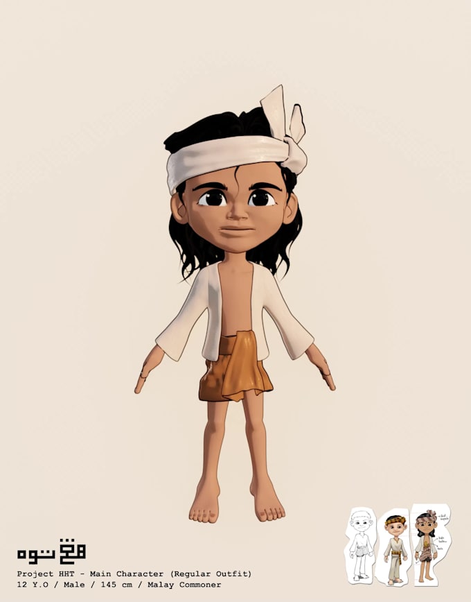 Do 3d character modeling for you by Duhkesel | Fiverr