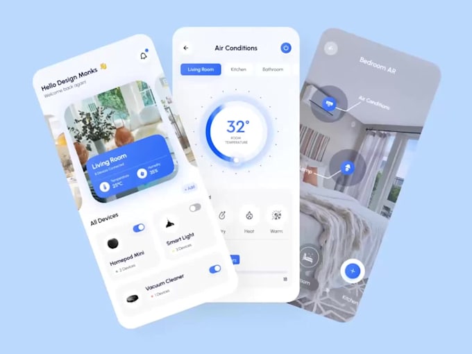 Design dashboard ui, mobile ui ux, app prototype, website ui, figma ...
