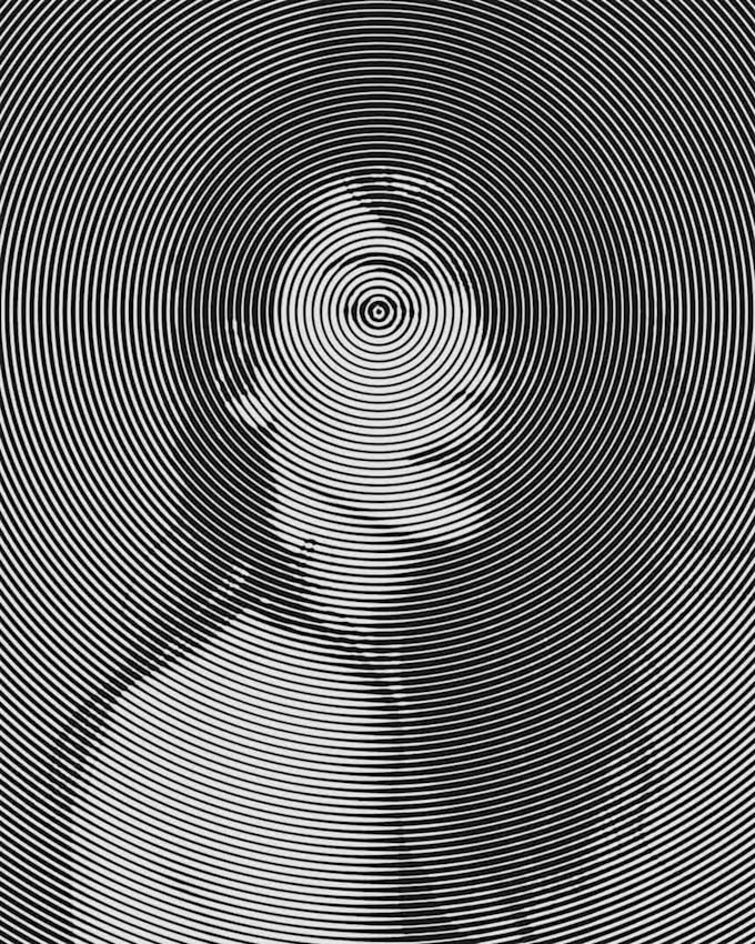 Create a looping animation based on your photo in the halftone style by ...