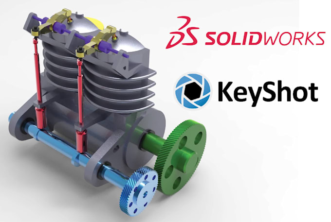 Do 3d mechanical designs and rendering by Lsw_design | Fiverr