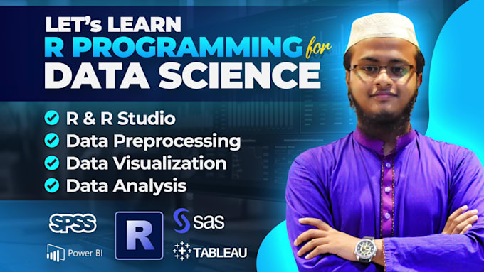 Teach You R Programming Language Data Analysis And Visualisation By Naimulsust Fiverr
