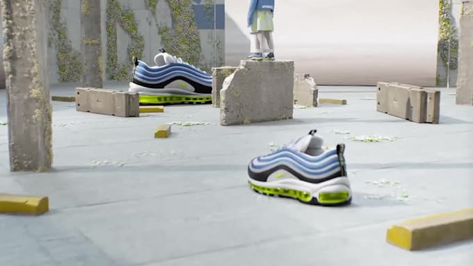Render photorealistic 3d shoe model, cgi sneakers design, 3d footwear ...