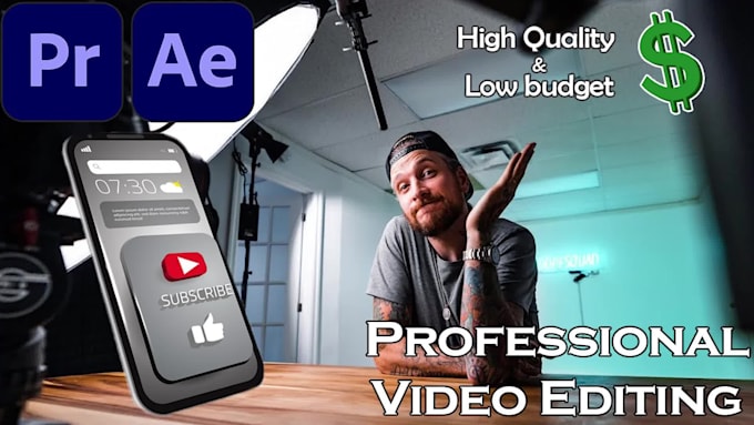 Editing in adobe premiere pro and after effects by Sri_art_kings | Fiverr