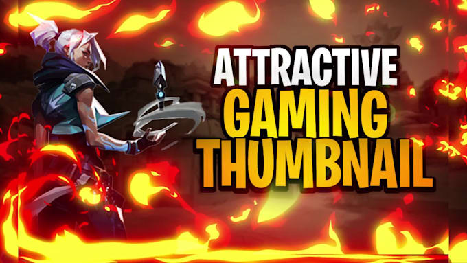 Make attractive youtube gaming thumbnails by Venky_photoshop | Fiverr