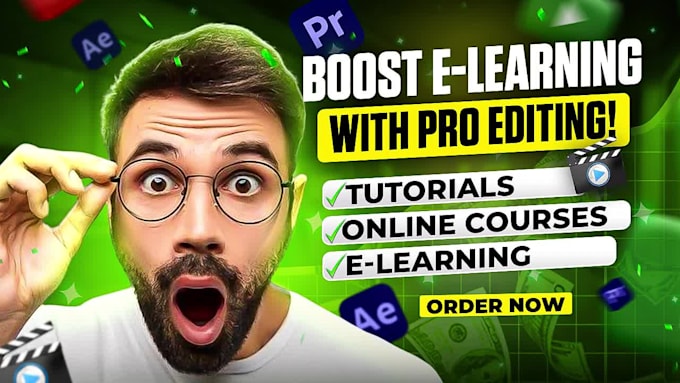 Edit youtube tutorials, educational videos, and online course by ...