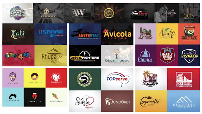 Create modern minimalist business logo and brand design by ...