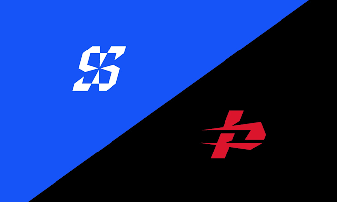 Design clean minimal initials lettermark monogram gaming logo for ...