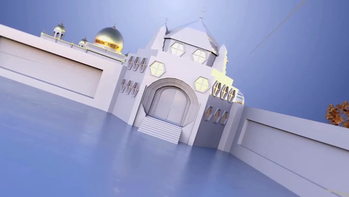 Create stunning ramadan kareem mubarak greeting video for you by ...