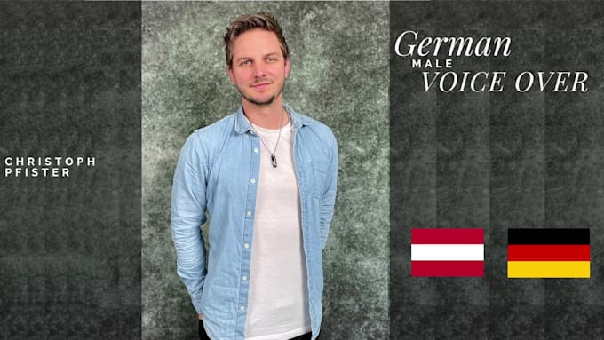 Do a german male voice over by Chris_pfister | Fiverr