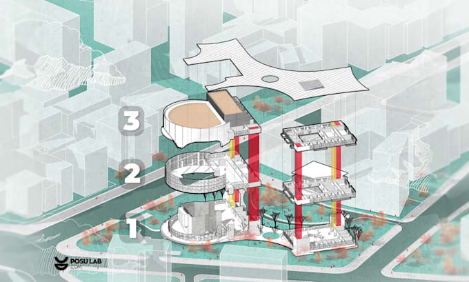 Create for you an extremely attractive architectural diagram by ...