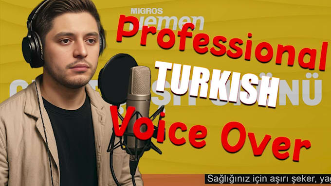 Record a professional male turkish voice over by Brkyozblr | Fiverr