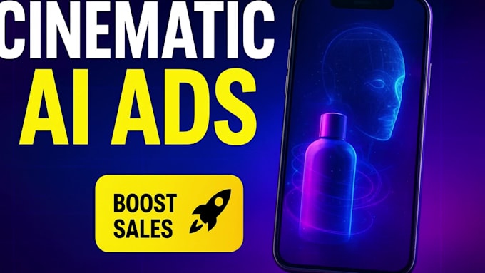 Create cinematic ai commercial ai product video ai promo for social ...