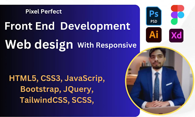 Convert figma to htm front end development bootstrap tailwind css by Mohibbullah826 | Fiverr