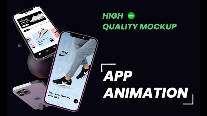Make ui mockup animation for your mobile and web app by Top597 | Fiverr