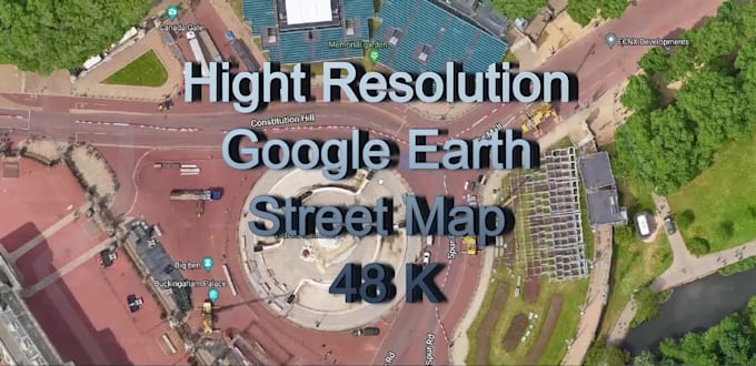 Create high resolution google map photos for video animations by ...
