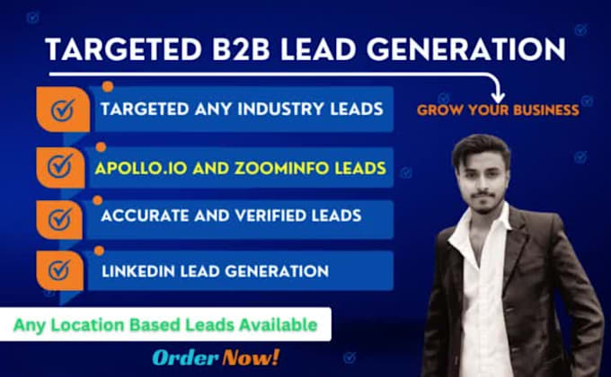 Do targeted b2b lead generation for effective email marketing by Opi_rahman1 | Fiverr