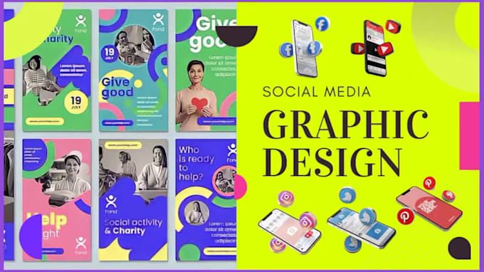 Design your best custom social media graphics using canva by Saymiira ...