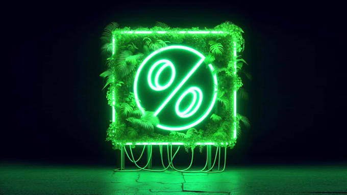 Make neon animation, banner, animated gif by Semmiwayt | Fiverr