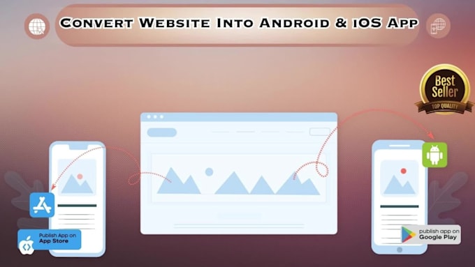 Develop android responsive webview app for app store by Rakibulbdbd | Fiverr