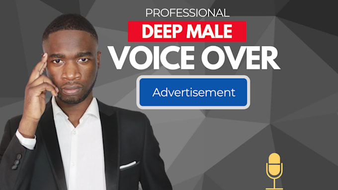 Record a professional voice over for your advert by Premiumtones | Fiverr