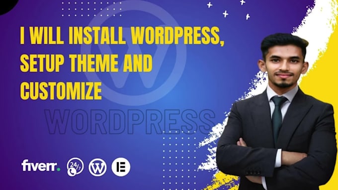 Install and configure wordpress, including theme customize by ... Install and configure wordpress, including theme customize by ...