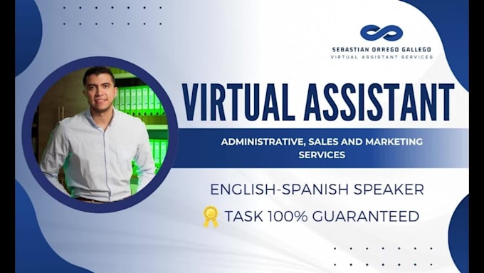Virtually assist you in english and spanish by Sebasorrego21 | Fiverr