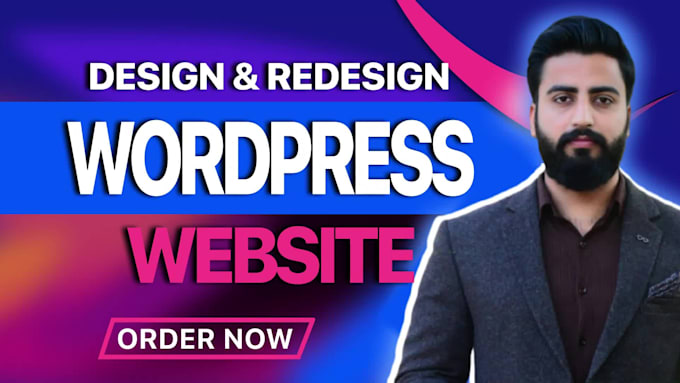 Build custom wordpress website design , website development by Shahzaib_996 | Fiverr