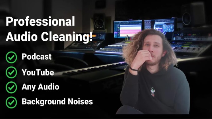 Clean and remove the background noises like the wind, echo by Master_aw ... Clean and remove the background noises like the wind, echo by Master_aw ...
