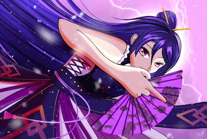 Awesome anime fan art by Anasttasic | Fiverr