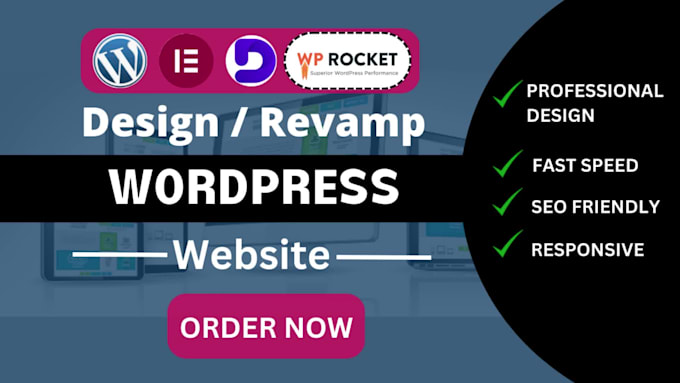 Revamp wordpress, customize, redesign wordpress website by Wpspartann | Fiverr