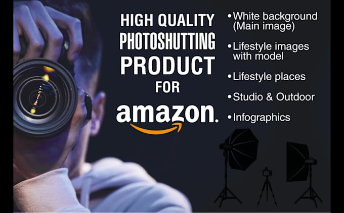 Do impressive amazon product photography photo shutting studio ...
