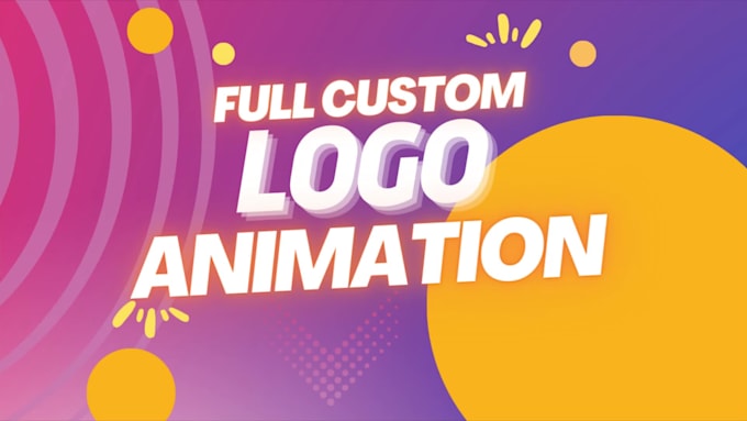 Create a minimalistic custom logo animation video intro outro by ...