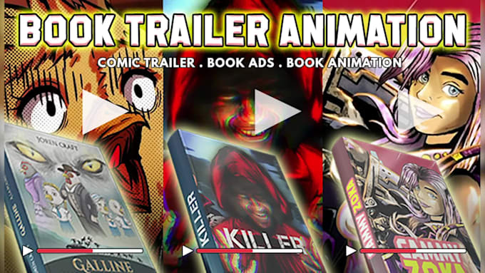 Create animated book trailer, childrens book, christian book for amazon ...