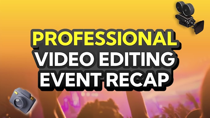 Do professional video editing your event recap highlights by Dikdevelop ...