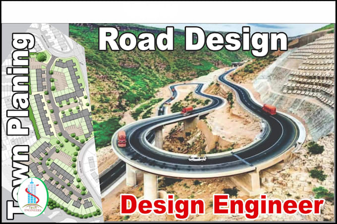 Do road, driveway and highway design using autocad civil 3d by ...
