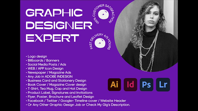 Do your adobe indesign, photoshop and illustrator projects by ...