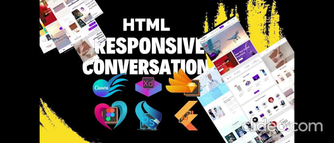 Convert any file to html with free scroll animation use gsap with ...