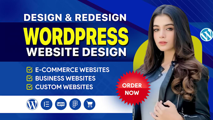 Build custom wordpress website design , website development by Ammara_1996 | Fiverr