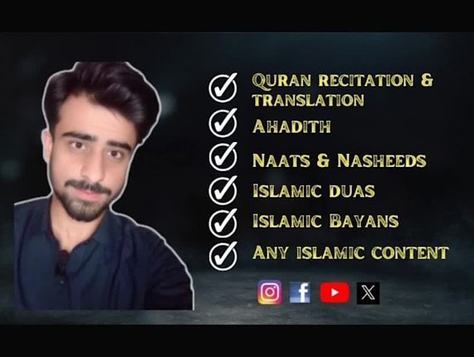 Create islamic videos, shorts and reels for you by Irtza002 | Fiverr