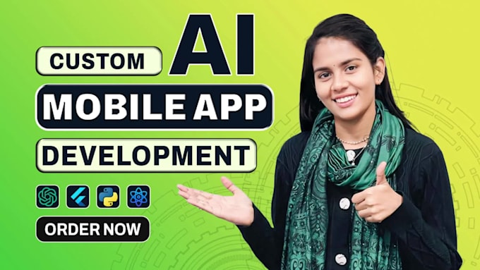 Do custom app development for android, ios with ai chatbot as flutter ...