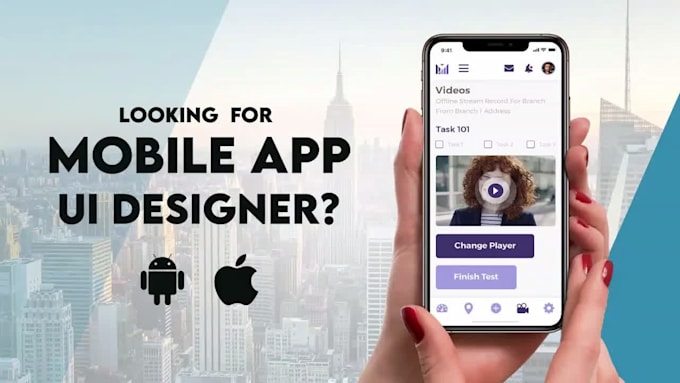 Design modern mobile app ui for ios and android by Amir_awan | Fiverr