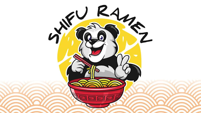 Draw cute cartoon food business logo by Gusonovito | Fiverr