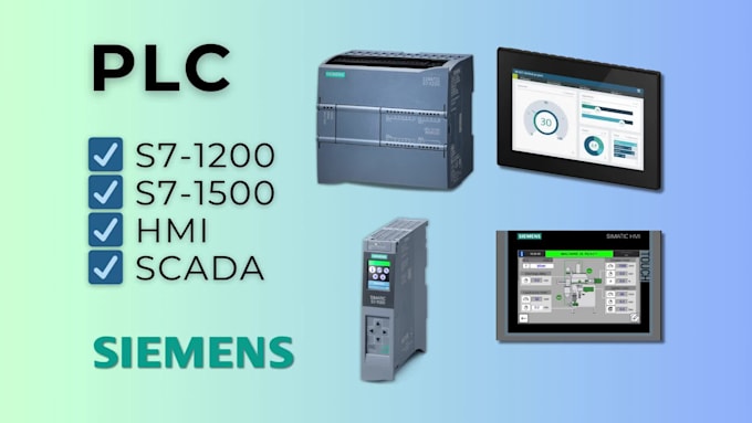 Program plc, hmi, scada siemens s7 by Thhdat | Fiverr