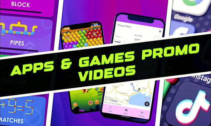 Create professional app and game promo video by Araeess | Fiverr