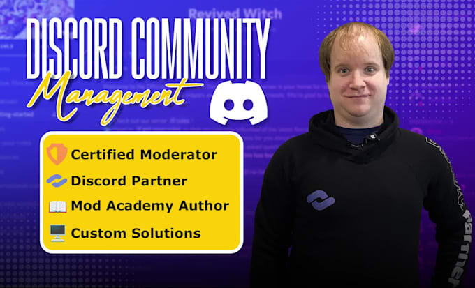 Do professional discord community management for your business or ...