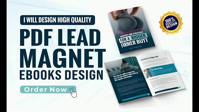 Create professional pdf lead magnet design by Izedesign | Fiverr