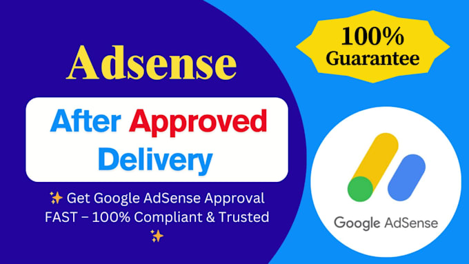 Google adsense approval for your domain by Nagaraththinaml | Fiverr