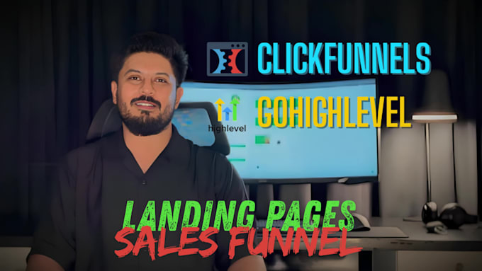 Build a high converting sales funnel in clickfunnels or gohighlevel by Mirza_talha_h | Fiverr