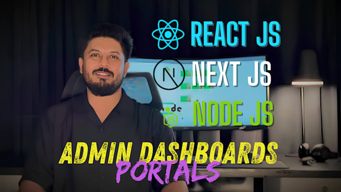 Create custom admin panel, dashboard and portals using react next node js by Mirza_talha_h | Fiverr